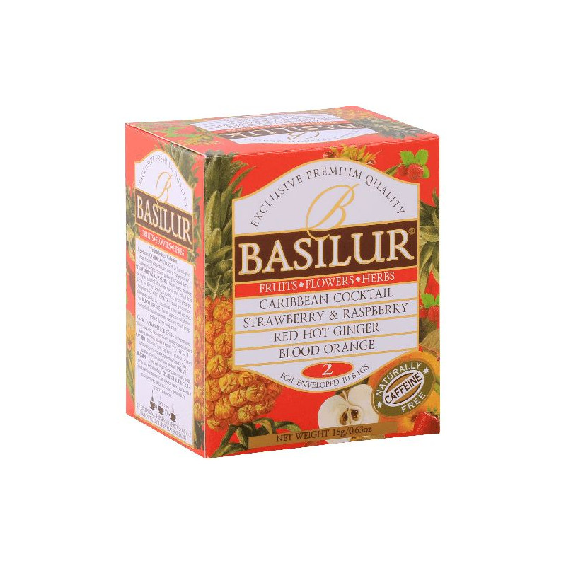 Basilur Válogatás Gyümölcstea Vol2 PD 10 filter